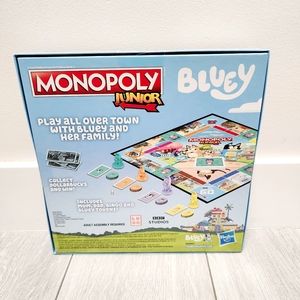 Hasbro | Toys | Monopoly Junior Bluey Edition Board Game | Poshmark